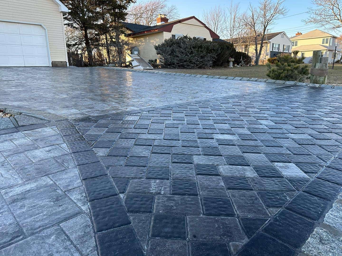 Best Driveway Pavers for Suffolk County's Harsh Winters